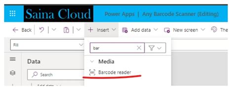 Barcode Scanner In Canvas App Saina Cloud Software Solutions