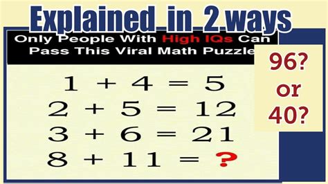 Viral Logical Reasoning Test 145 2512 3621 811 Iq Test