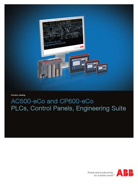 Ac500 Eco Pdf Programmable Logic Controller Automation