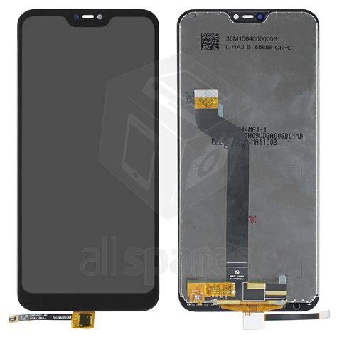 LCD Compatible With Xiaomi Mi A2 Lite Redmi 6 Pro Black With Touchscreen Changed