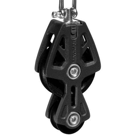 Lewmar 60mm Synchro Block Fiddle Black