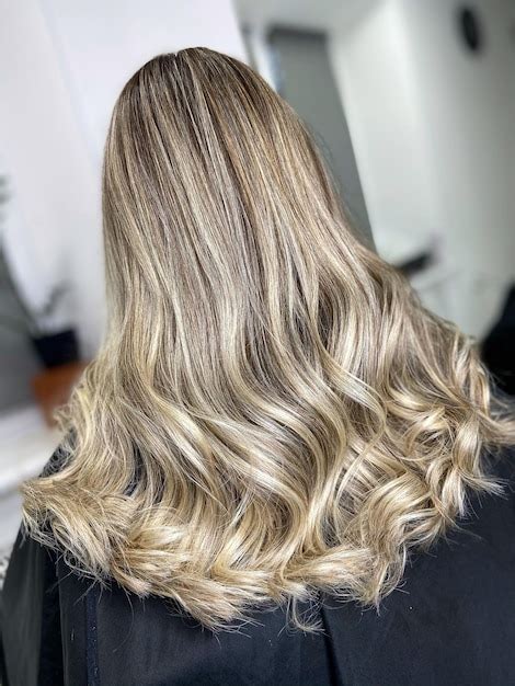 Premium Photo Hair Coloring Beautiful Hair Dyed Hair