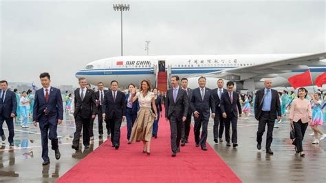 Chinas Xi Jinping Meets Syrias Bashar Al Assad And Announces