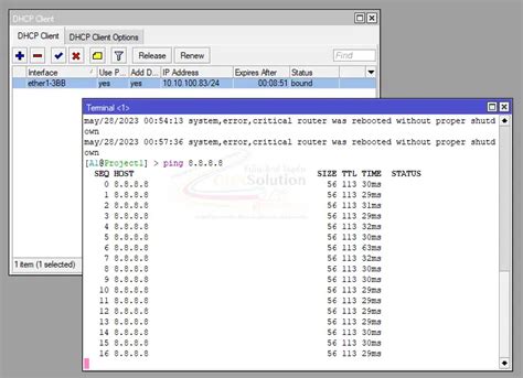 Mikrotik รับเน็ตแบบ Dhcp Knowledgecnx