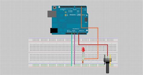 Arduino Dersleri 2 Potansiyometre İle Led Parlaklığını Ayarlama