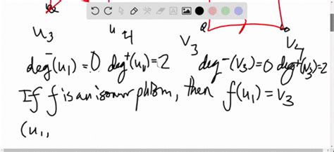 In Exercises Determine Whether The Given Pair Of Directed Graphs