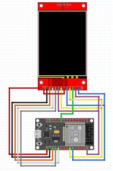 Arduino Er Esp32 Devkitc 240x320 Spi Tft Ili9341 Using 56 Off