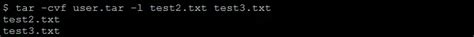 How To Tar A Directory In Linuxunix Tar Multiples Files