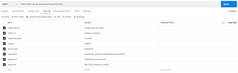 Resource Paramter In Oauth Authentication Is Not Working Ifs Community