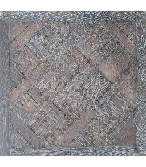 Bespoke Double Smoked White Oak Engineered Versailles Wood Panel