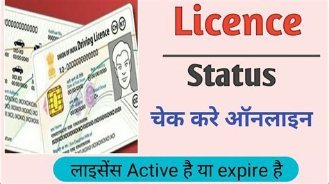 How To Check Driving Licence Status Online Youtube