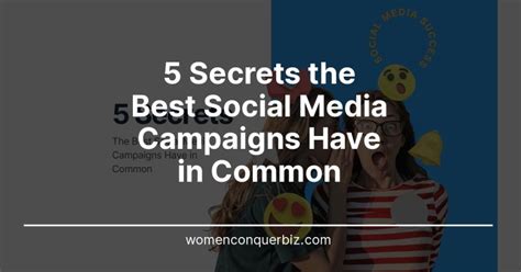 Dave Krieger On Linkedin 5 Secrets The Best Social Media Campaigns Have In Common