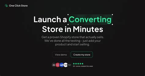 One Click Store Accelerate Your Dropshipping Success Sideprojectors