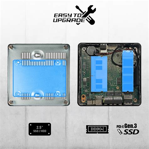 MSI Desktop Computer Cubi N ADL 021US Intel N100 4GB DDR4 128 GB M 2 SATA SSD Windows 11 Pro 64