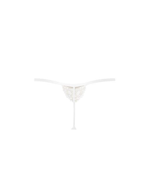 Bluebella Marisa Thong White Heaven Lingerie