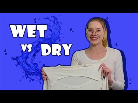 WET VS DRY CHALLENGE Wet Clothes Drying Clothes Wet