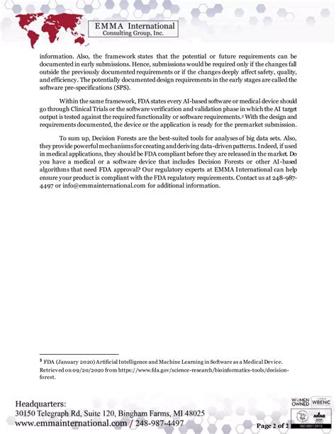 Decision Forests Fdas Tool For Data Analysis And Pattern Recognition Methods Docx