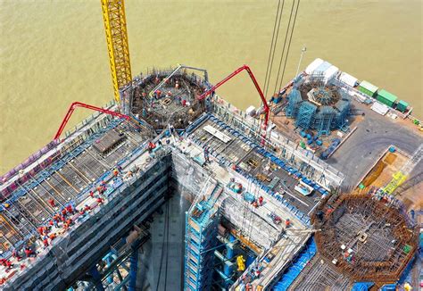 世界最大跨度公铁两用斜拉桥进入主塔下横梁浇筑 搜狐大视野 搜狐新闻