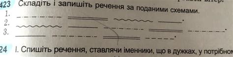 Склади та запишіть речення за схемою нижче Школьные Знания Com