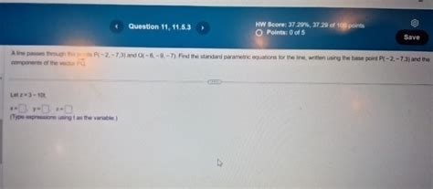 Solved Question 11 1153hw Score 37293729 ﻿of 100
