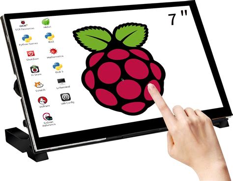 Sunfounder Screen Für Raspberry Pi 7 Zoll Touchscreen 1024x600 Ips Display Usb Hdmi Portable