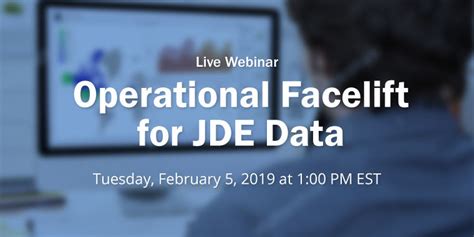 Operational Facelift For Jde Data Reportsnow