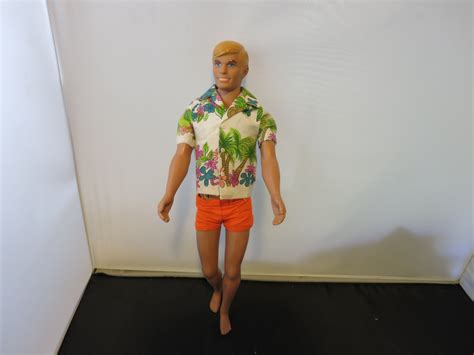 Ken Doll Mattel 1968 Jointed And Bendable Knees