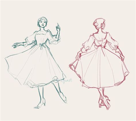 1 Some Pose Sketches From Reference Procreate Drawing Reference
