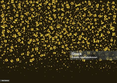 골든 색종이 Background101 공휴일에 대한 스톡 벡터 아트 및 기타 이미지 공휴일 금색 기념일 Istock
