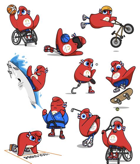 Voici Les Phryges La Mascotte Officielle Des JO De Paris 2024