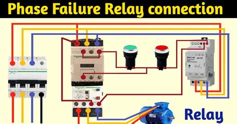 How To Wire A Phase Sequence Relay Phase Failure Relay Phase Sequence Phase Failure Relay