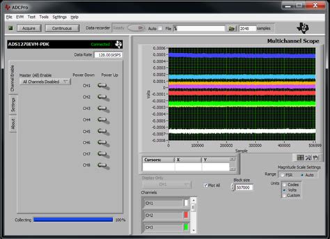 How To Obatin More Data Points From The ADS1258 EVM Into The ADCPro Data Converters Forum