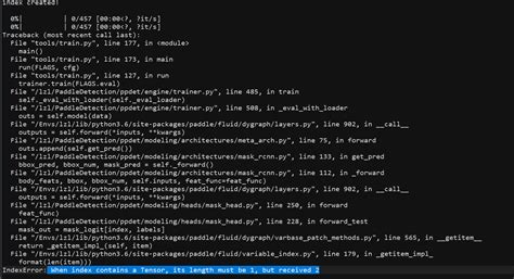 Other General Issues 在使用paddle进行训练的时候报错 Issue PaddlePaddle PaddleDetection GitHub