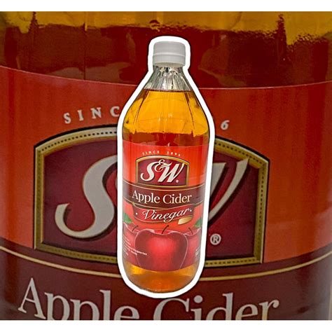 Sw Apple Cider Vinegar Cuka Apel Sw Sandw Cuka Apel 946ml Shopee
