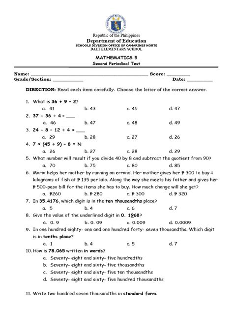 Math Pdf Elementary Mathematics Arithmetic