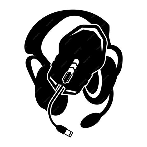 premium vector computer mouse logo vector template design illustration