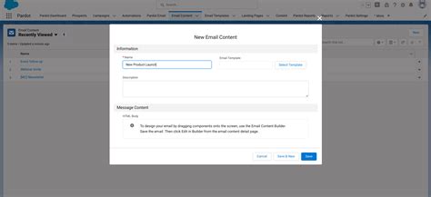 How To Send An Email In Pardot A Recipe Salesforce Ben