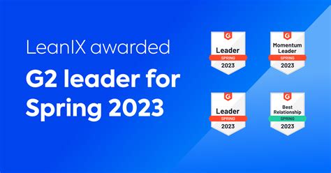 Leanix Wins Four G2 Best Software Awards Based On User Feedback