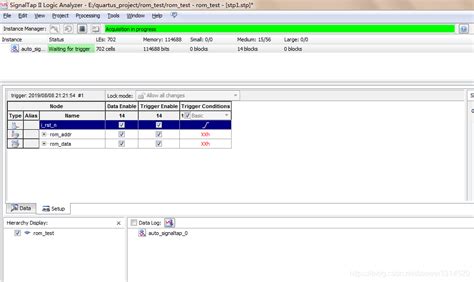 Quartus Ⅱ 121 使用教程（6） Rom 测试quartus Rom Csdn博客