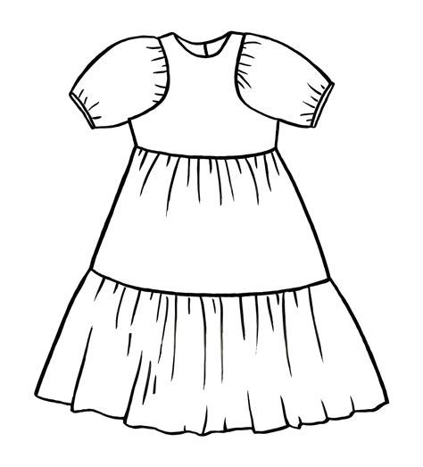 Puff Sleeve Dress Pattern Boho Dress Sewing Pattern Gathered Dress