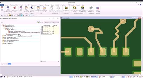 Using Adm Checks To Find Acute Angle Wiring In Cr Design Force Zuken Us