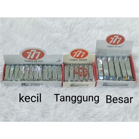 Jual Gunting Kuku Stainlessgunting Kuku 777 Kecil Tanggung Besar