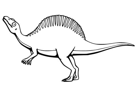 Disegni Di Spinosauro Da Colorare Disegni Colorare