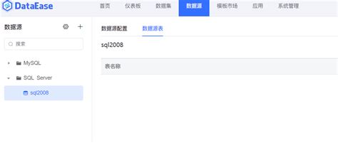 Sql 2008 数据源配置好后 无法显示表 Dataease 社区论坛 Fit2cloud 飞致云