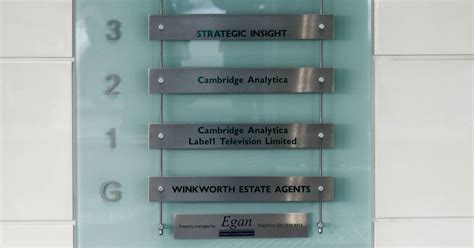 Cambridge Analytica Anuncia Su Adiós El Financiero