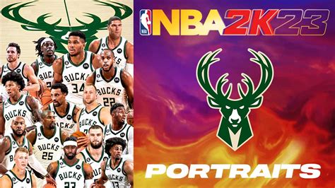 Nba K Milwaukee Bucks Portraits