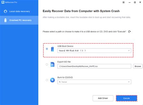 How To Create A Bootable Disk And Recover Data From A Crashed Pc In Myrecover