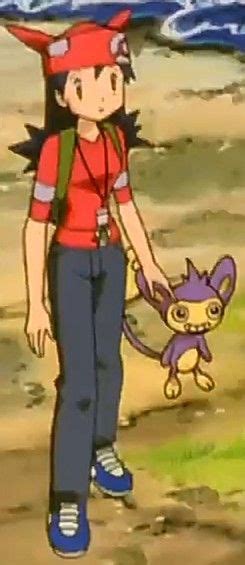 Lisa And Aipom Pokémon 3 The Movie Entei Spell Of The Unown