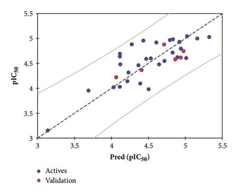 Correlations Of Observed And Predicted Activities Calculated Using Ann Download Scientific