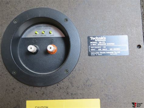 Technics Sb X3 Speakers Photo 4380200 Canuck Audio Mart
